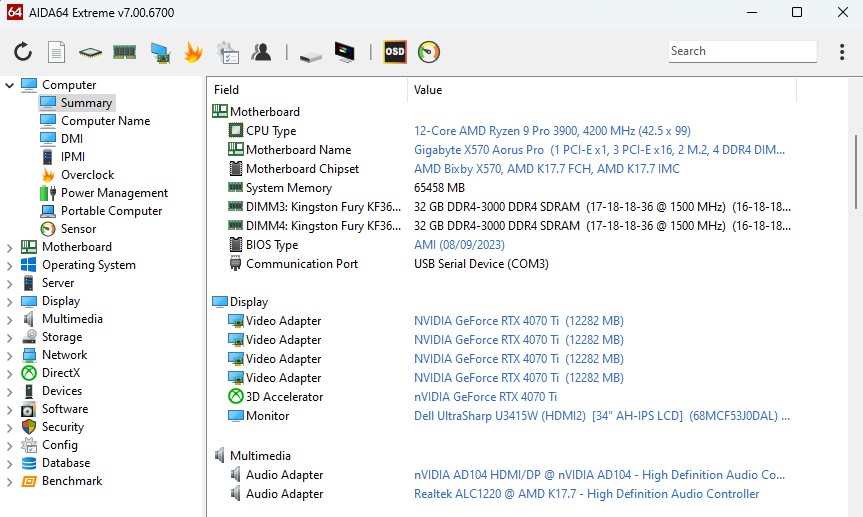 AIDA64 V7.00 Unleashes Powerful Features With Enhanced Benchmarks And More - Geekberry